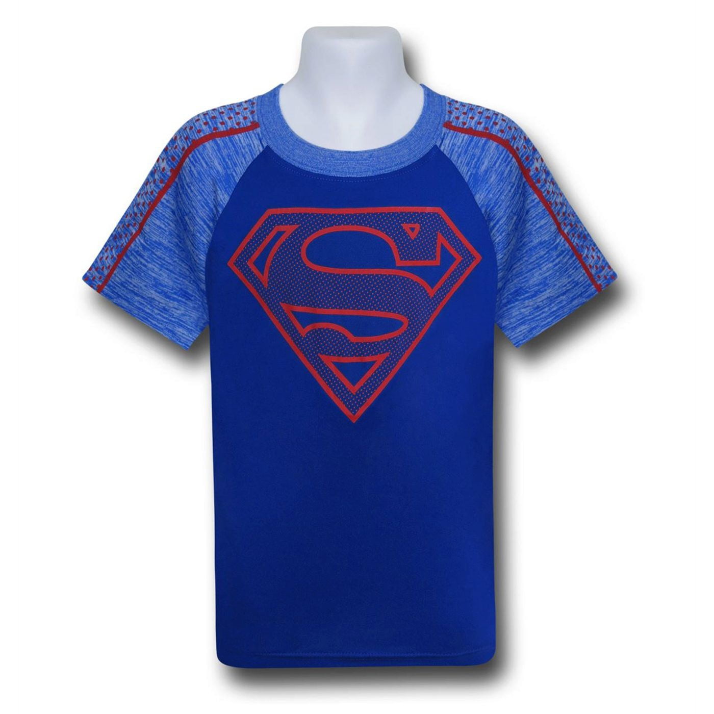 Superman Kids Symbol on Blue Space Dye T-Shirt-Size 5-6 - Walmart.com