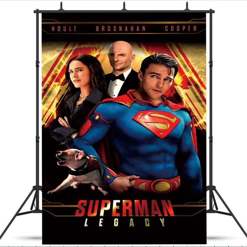 Superman Legacy Super Man Party Supplies Backdrop Banner Poster ...