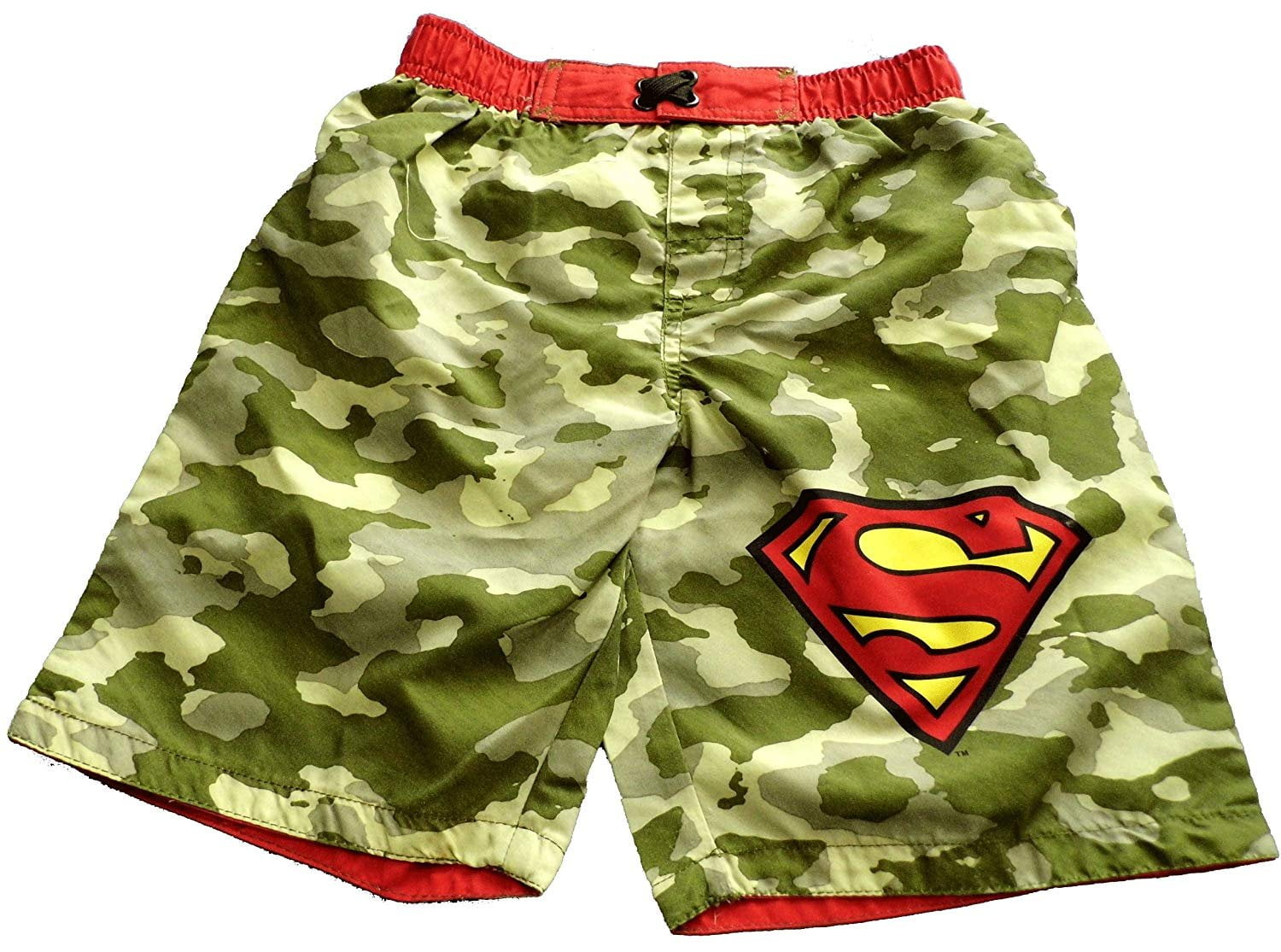 Superman Little Boys Cameo Swim Trunks Bathing Suit 2Y - Walmart.com
