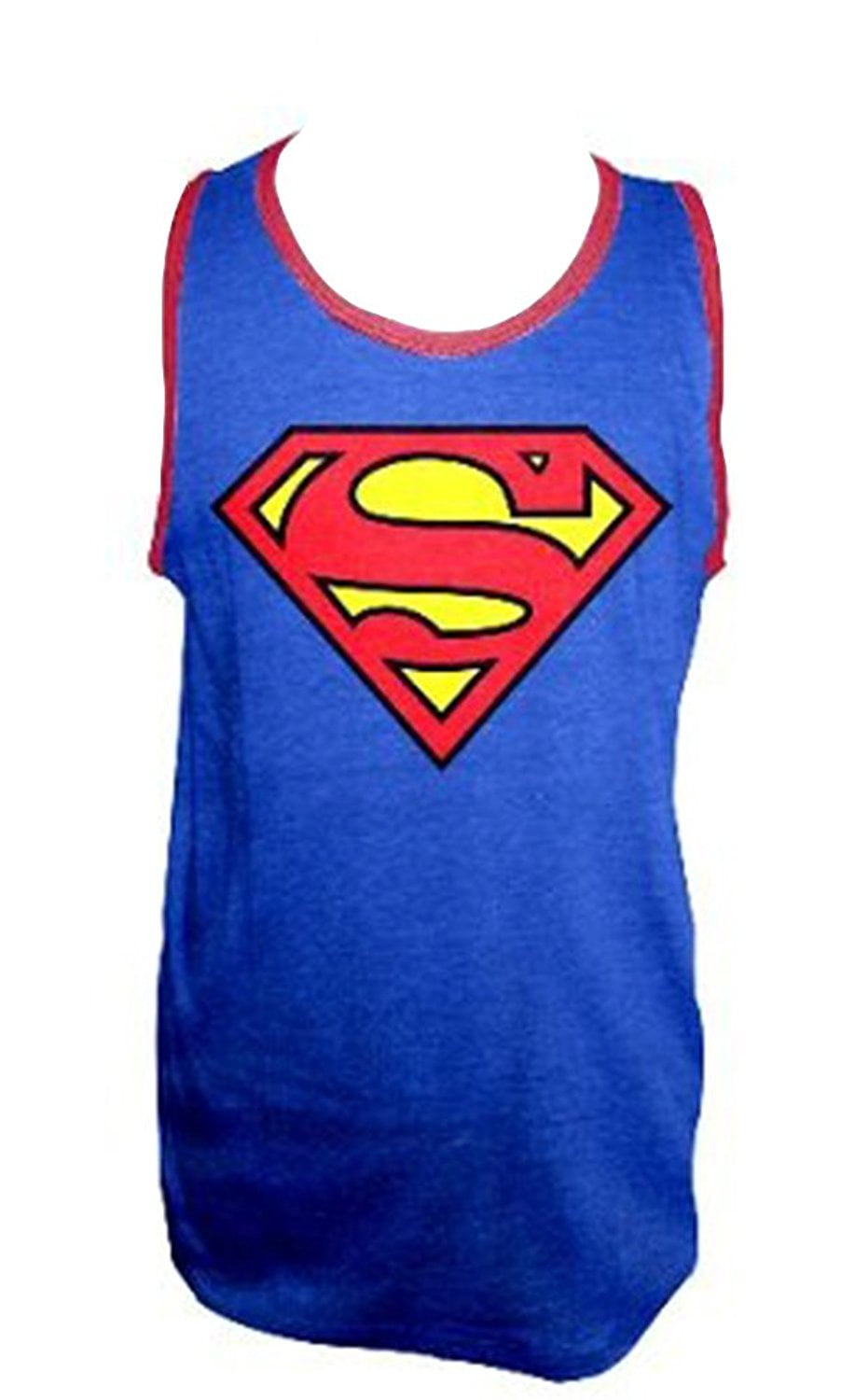 Superman Logo Adult Blue Tank Top - Walmart.com