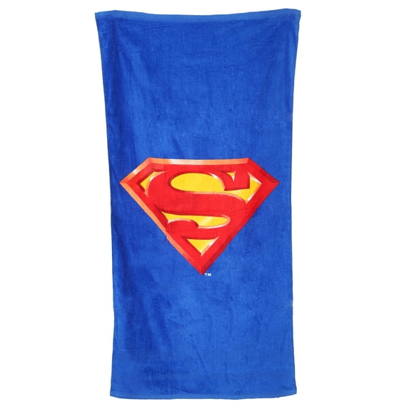 Superman Logo Adult Superhero Bath Beach Towel - Walmart.com