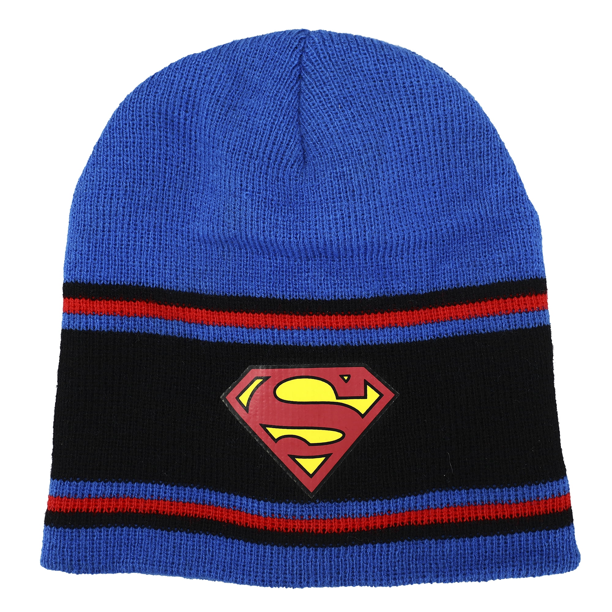 Superman Logo Winter Hat for Toddler Boys, Kids Cuff Beanie - Walmart.com