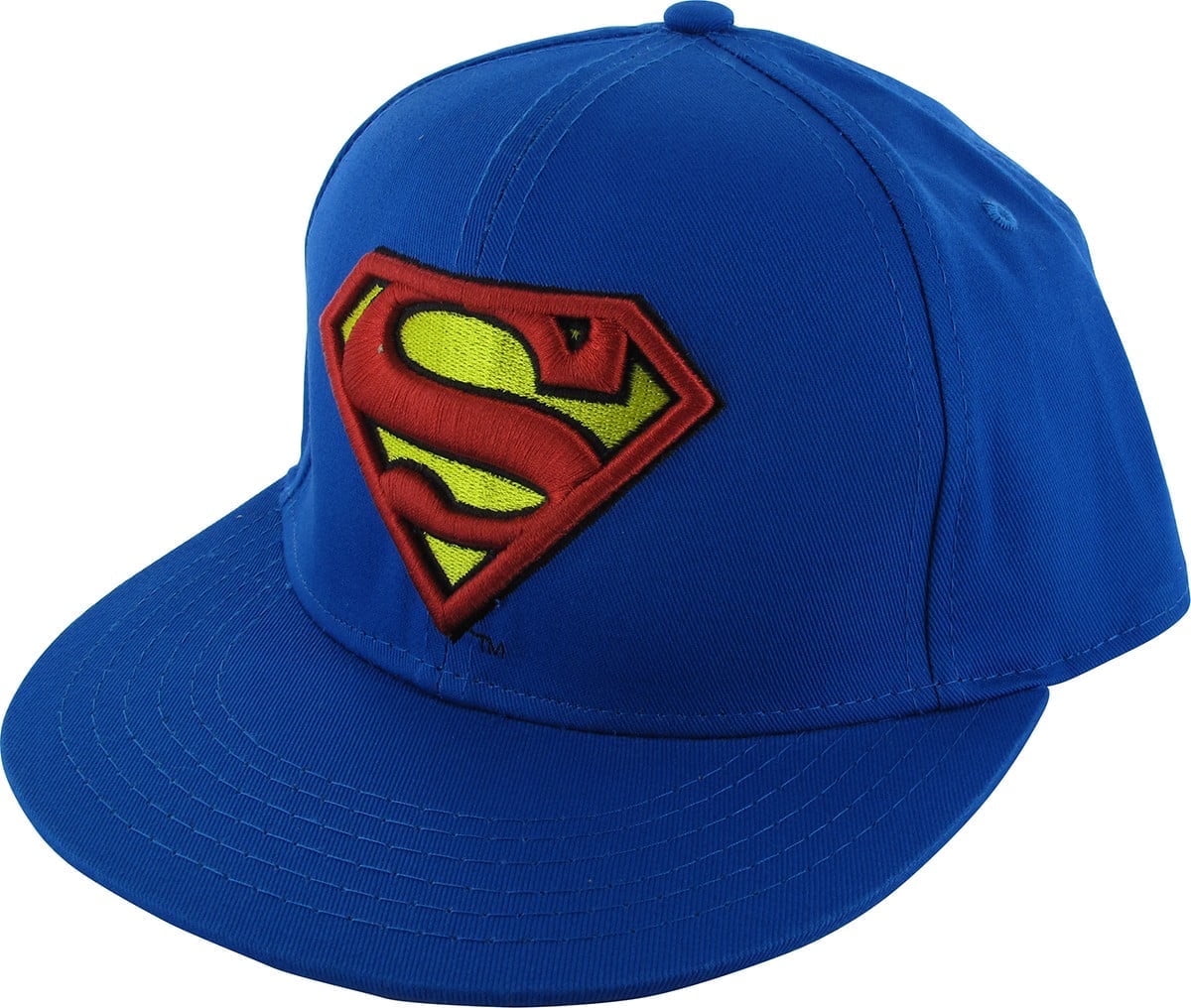 Superman Logo Visor Symbols Snapback Hat - Walmart.com