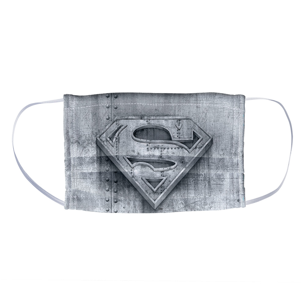 Superman Made of Steel 1-Ply Reusable Face Mask Covering, Kids ...