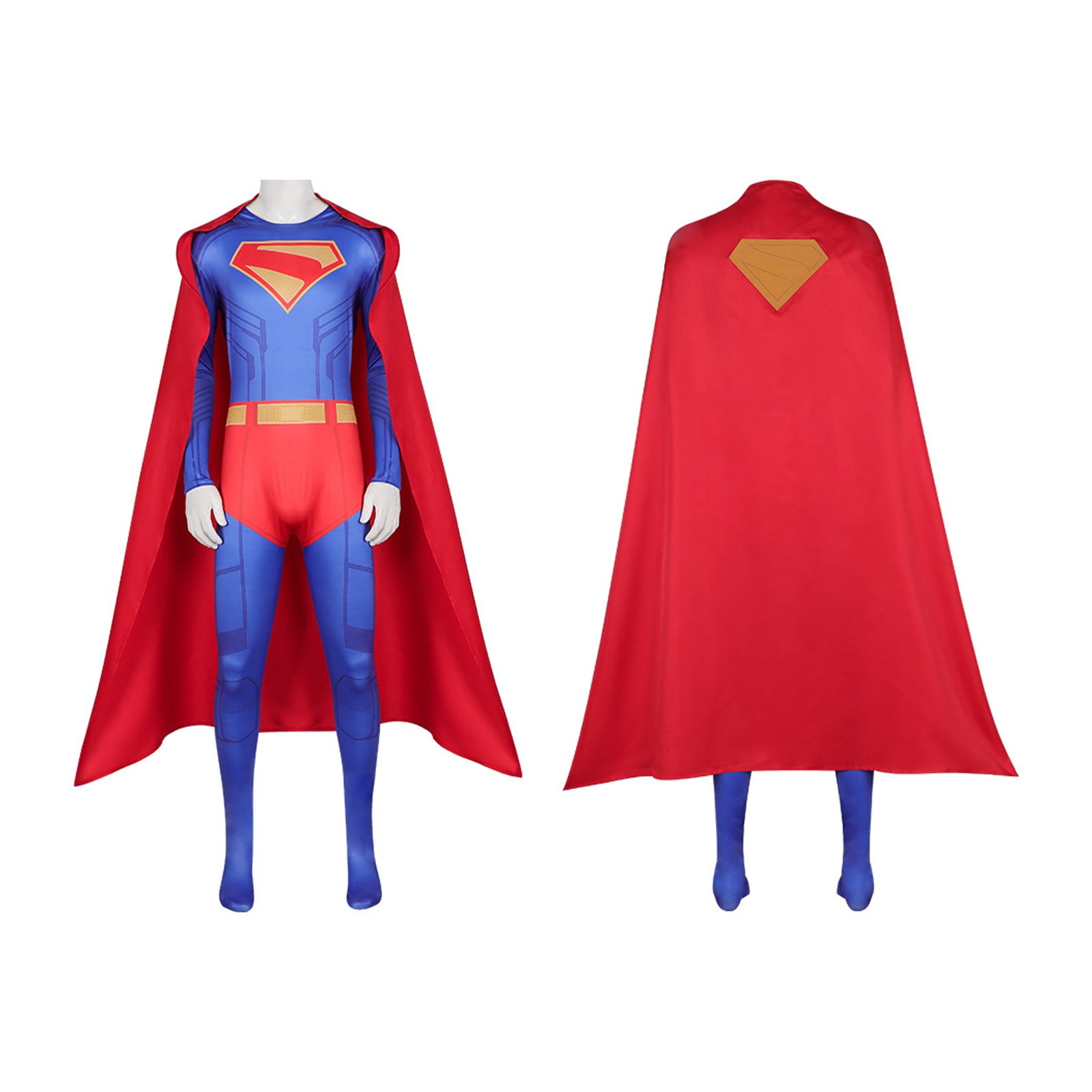 Superman Man of Steel Costume, Superman Cosplay Costume, Superhero ...