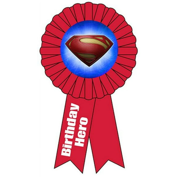 Superman Man of Steel Guest of Honor Ribbon (1ct) - Walmart.com