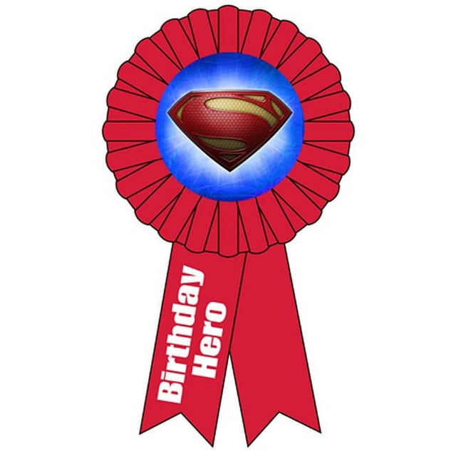 Superman Man of Steel Guest of Honor Ribbon (1ct) - Walmart.com