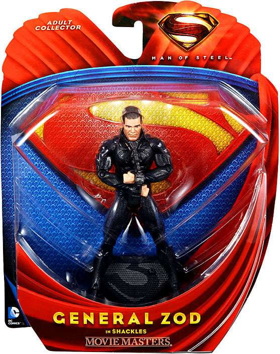 Superman Man of Steel Movie Masters General Zod with Shackles Figure ...