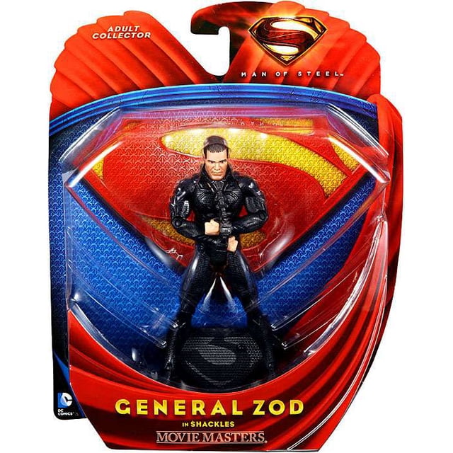 Superman Man of Steel Movie Masters General Zod with Shackles Figure ...