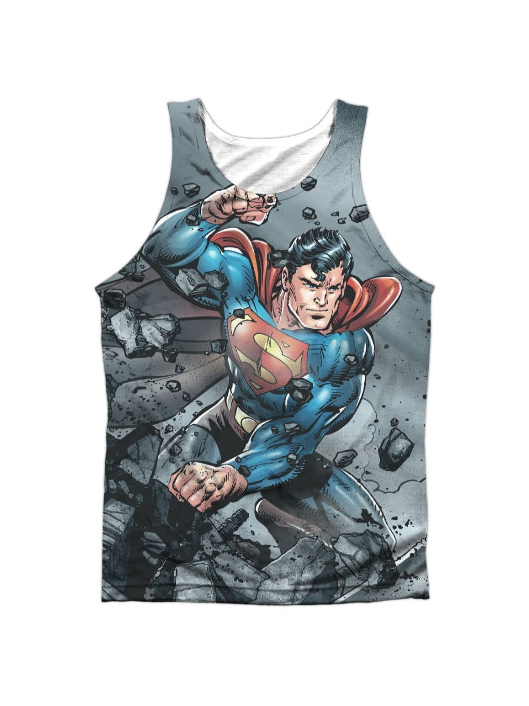 Superman Men's Superman Vs Doomsday Mens Tank White - Walmart.com