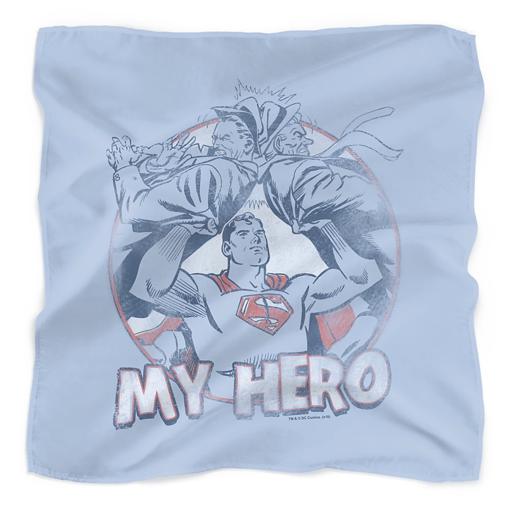 Superman My Hero Bandana (21 in x 21 in) - Walmart.com