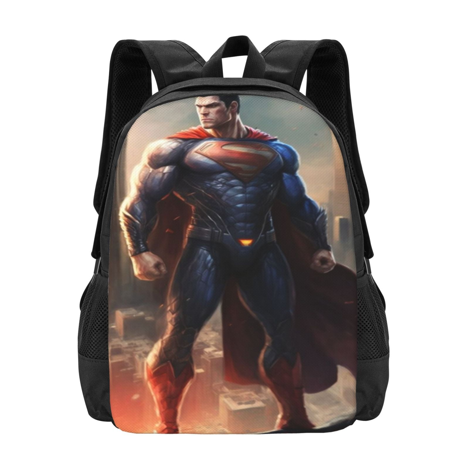 Superman New Minimalist Large-Capacity Double-Shoulder Backpack ...
