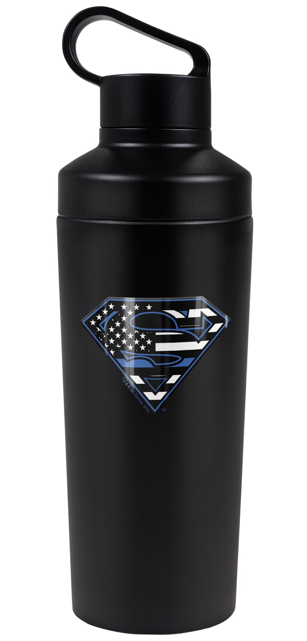 Superman Official Superman Thin Blue Line Flag Shield Logo Pattern 18 ...