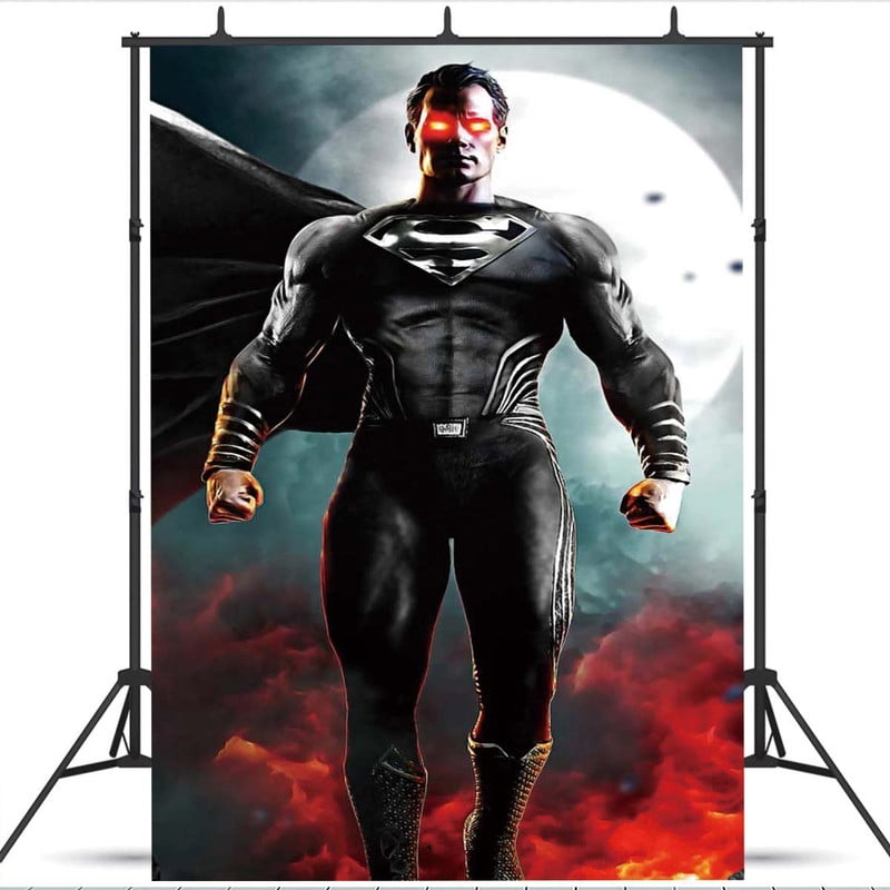 Superman Party Supplies Background Backdrop Taspestry Banner Poster ...