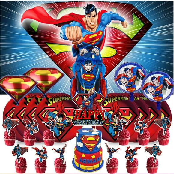 Superman Decorative Baking in Superman Party Supplies - Walmart.com