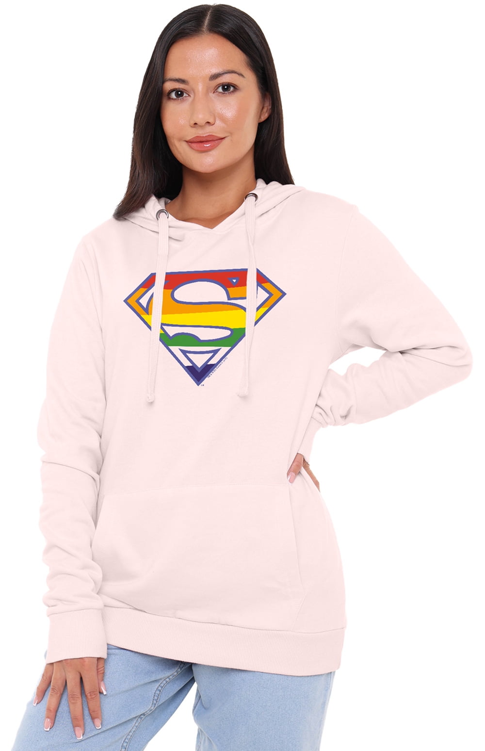 Superman Prismatic Shield Women's Hoodie - Walmart.com