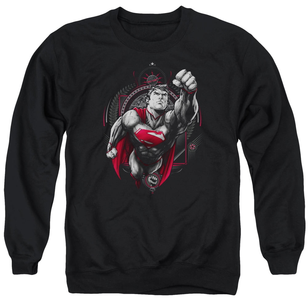 Superman - Propaganda Superman - Crewneck Sweatshirt - Small - Walmart.com