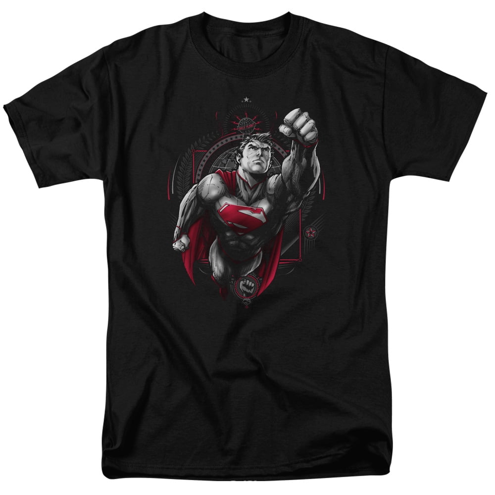 Superman Propaganda Superman Officially Licensed Adult T Shirt ...