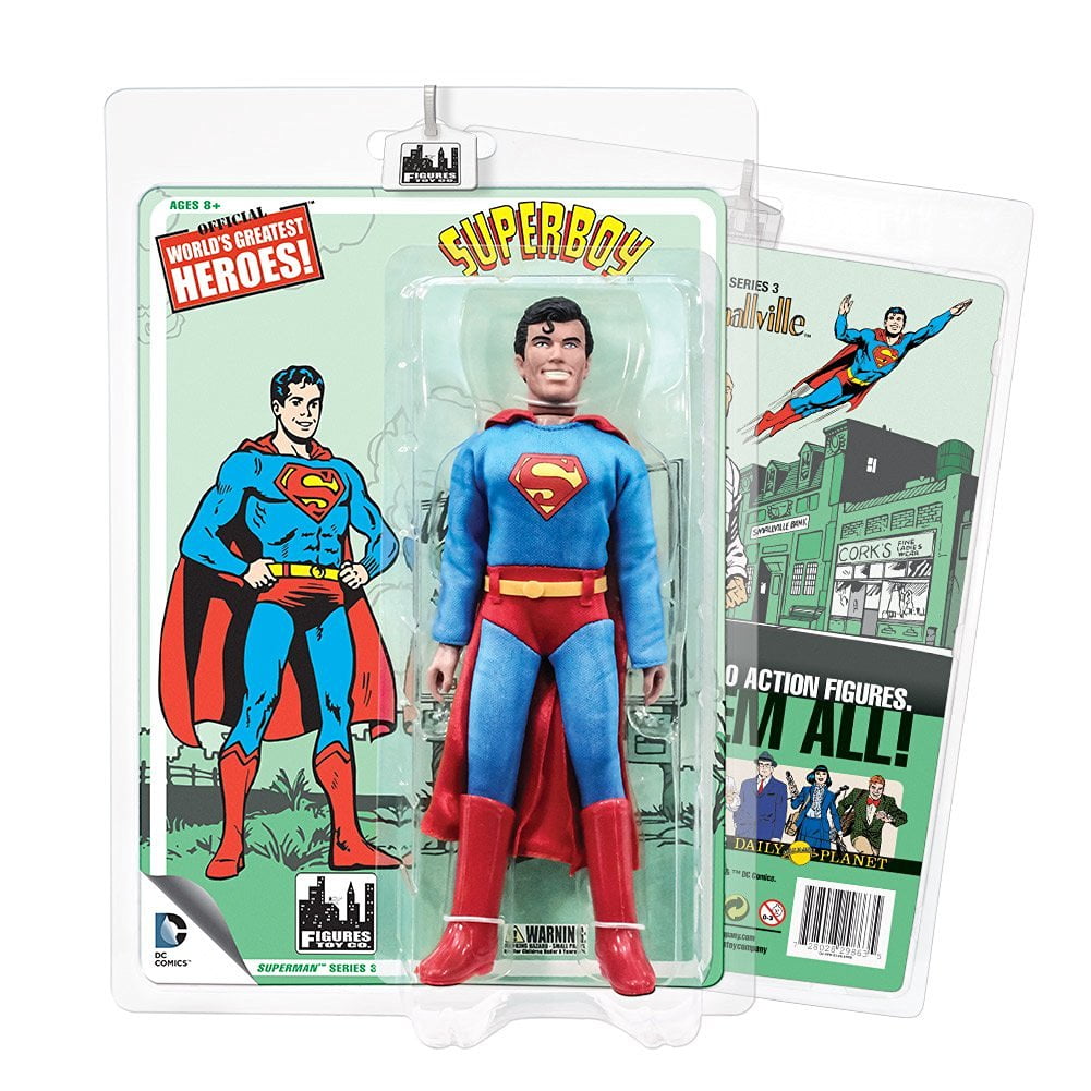Superman Retro 8 Inch Action Figures Series 3: Superboy - Walmart.com