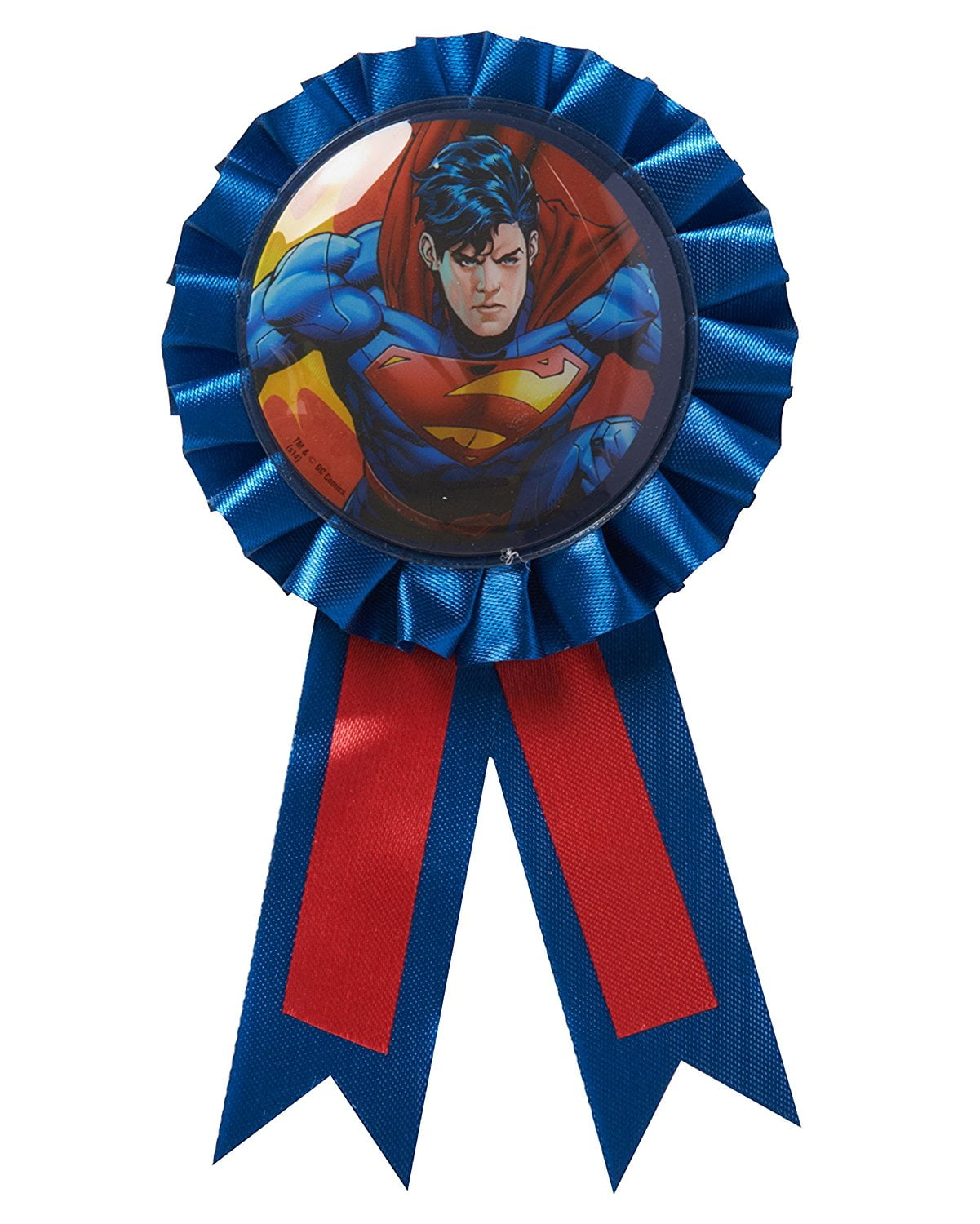 Superman Ribbon Badge, 5.5 x 3in. - Walmart.com