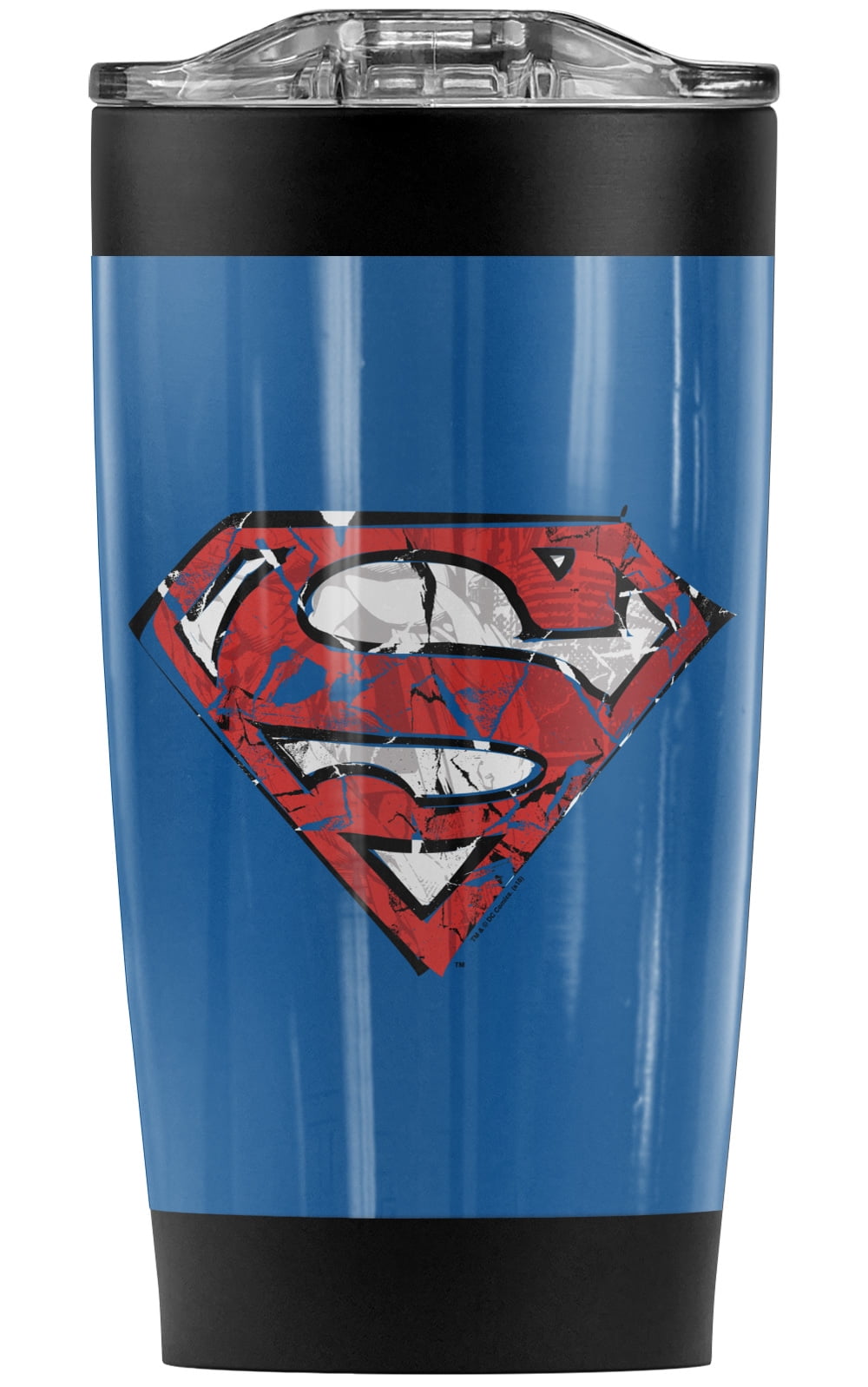 Superman Ripped And Shredded Stainless Steel Tumbler 20 oz Coffee ...