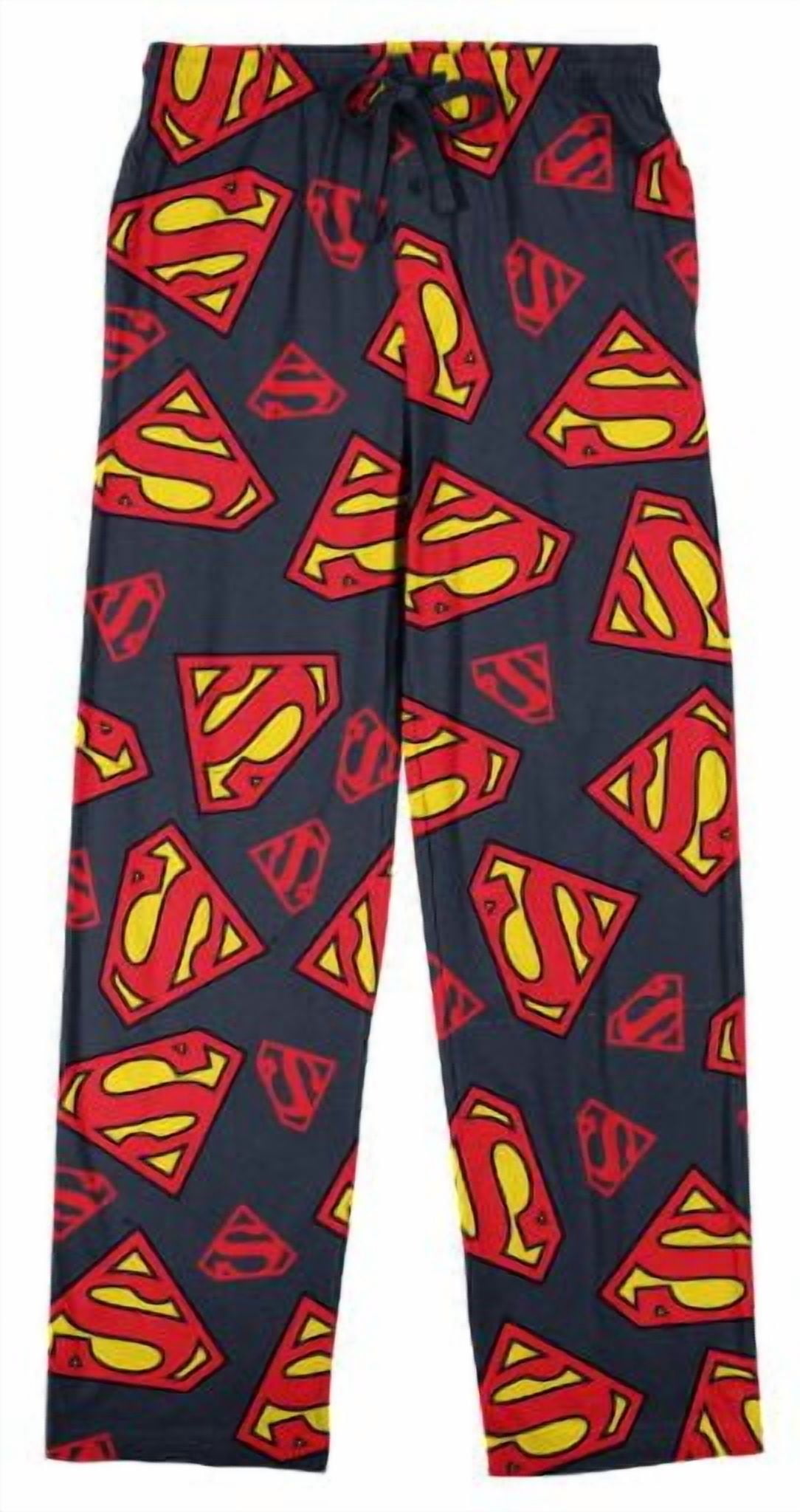 Superman S-Shield All-Over Print Men’s Sleep Pajama Pants-XXL - Walmart.com