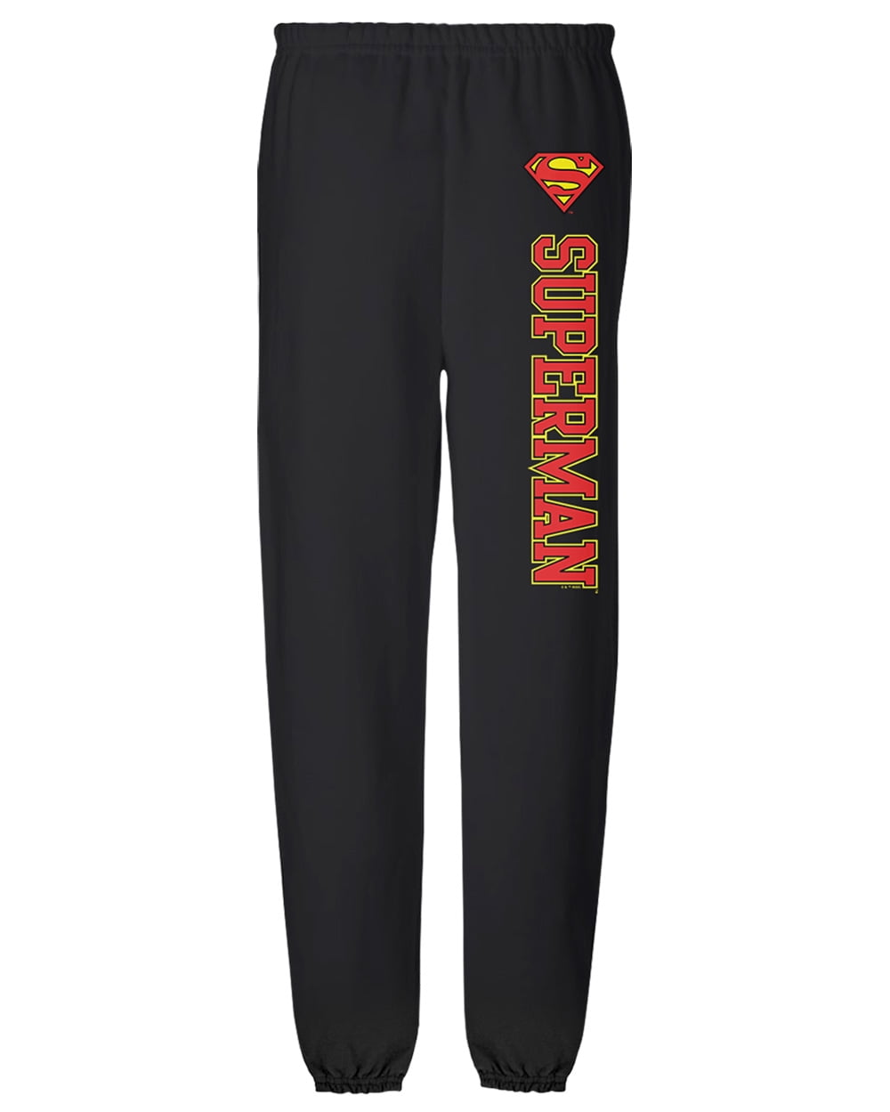 Superman S Shield Unisex Jogger Sweatpants for Men and Women - Walmart.com