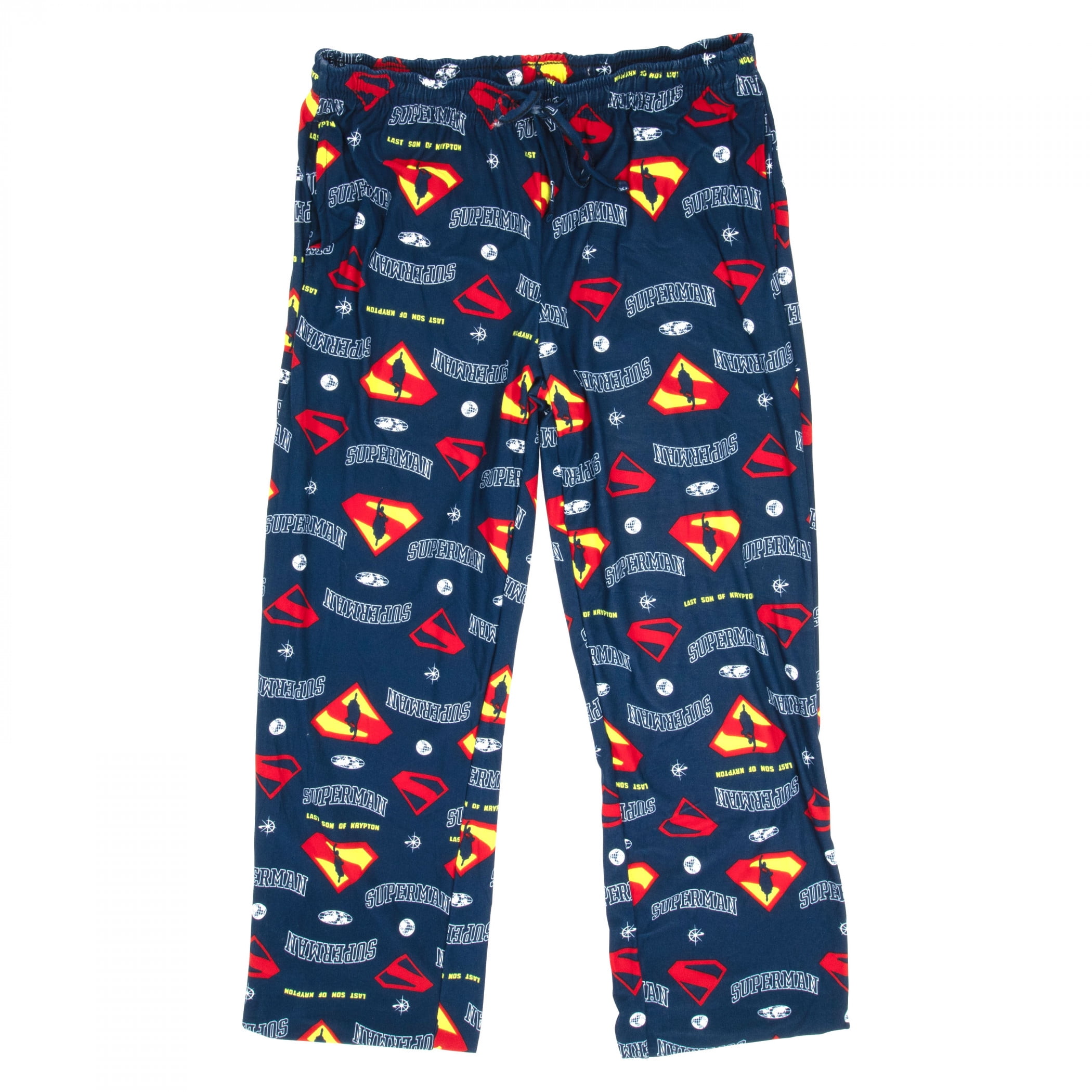 Superman James Gunn Silhouette Logo Men's Sleep Pants-Medium (32-34 ...