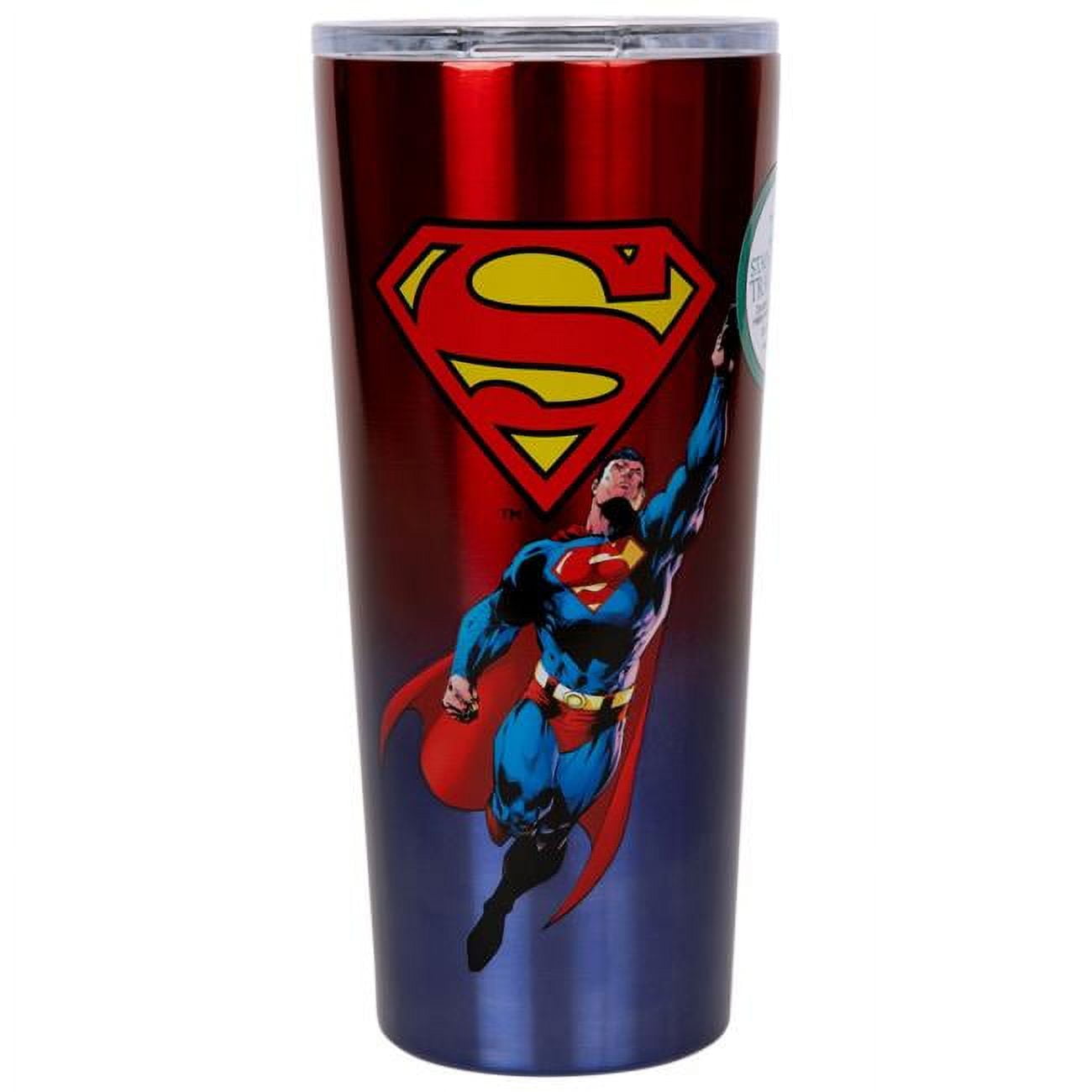 Superman Stainless Steel Insulated Travel Mug/Cup, 22 oz - Walmart.com