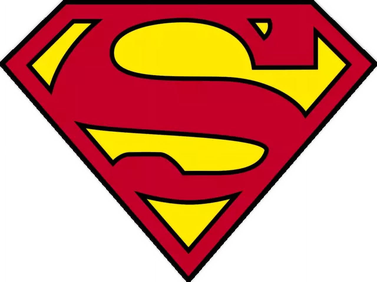 Superman Sticker Logo Dc Comics Classic Retro Phone Decal Water Bottle ...
