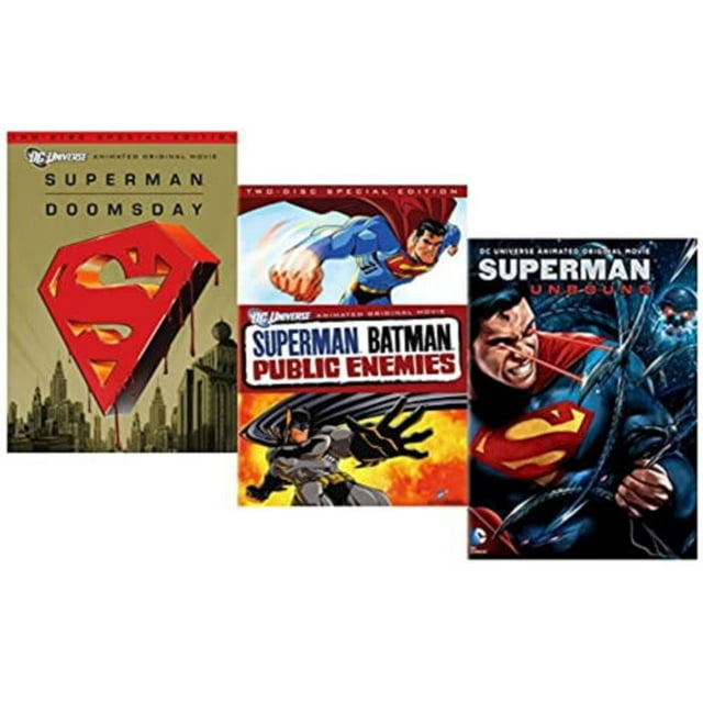 Superman Super Hero Bundle [5-Disc DVD Set]New # Catalog - Walmart.com