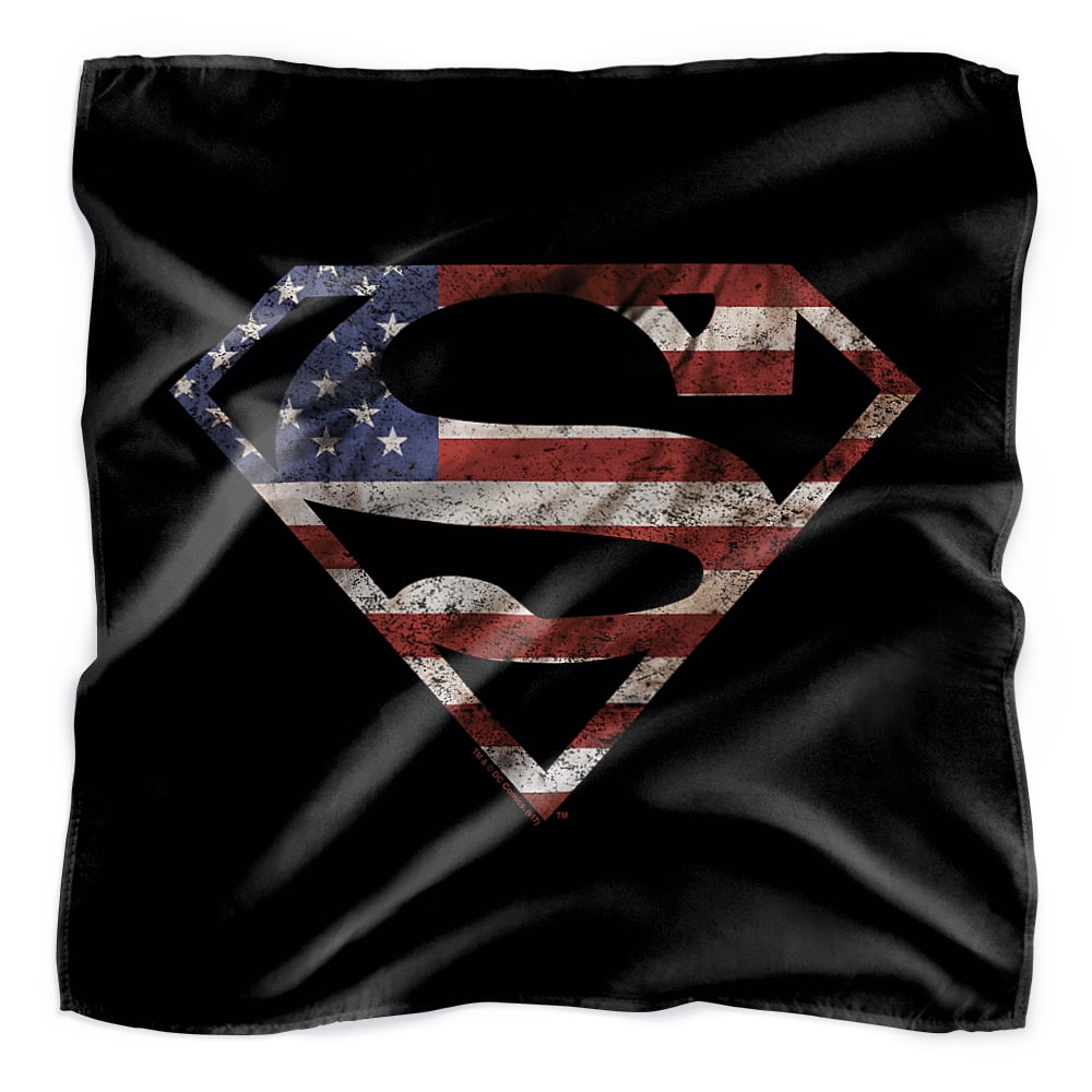 Superman Super Patriot Bandana (21 in x 21 in) - Walmart.com