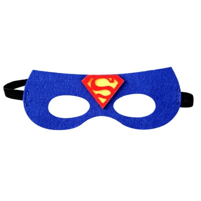 Superman Superhero Party Masks for Kids – Budget-Friendly Costume Set ...