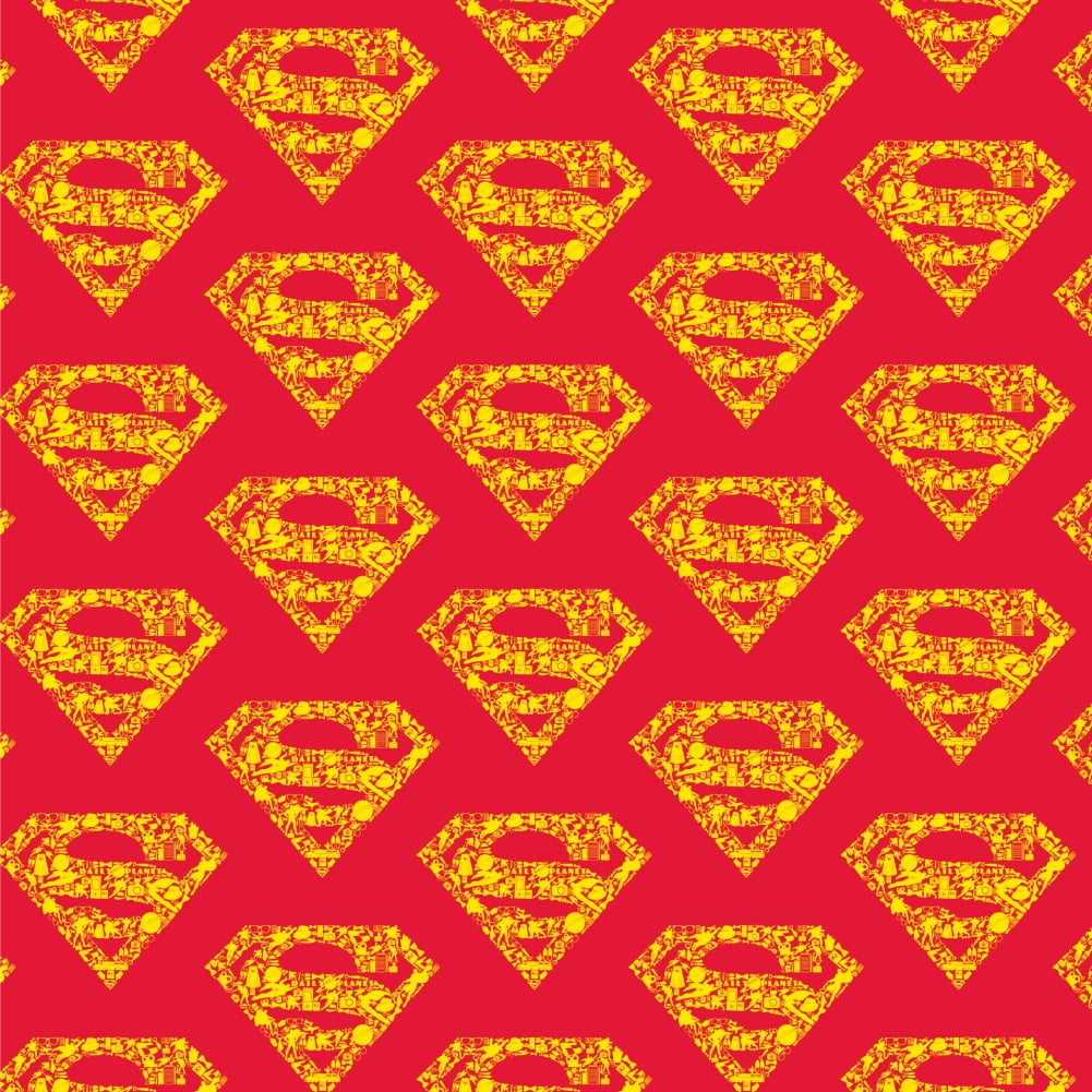 Superman Superman Icons Logo Premium Roll Gift Wrap Wrapping Paper ...