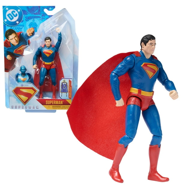 DC Comics SUPERMAN, Superman 6-inch Action Figure, for Ages 4 and up ...