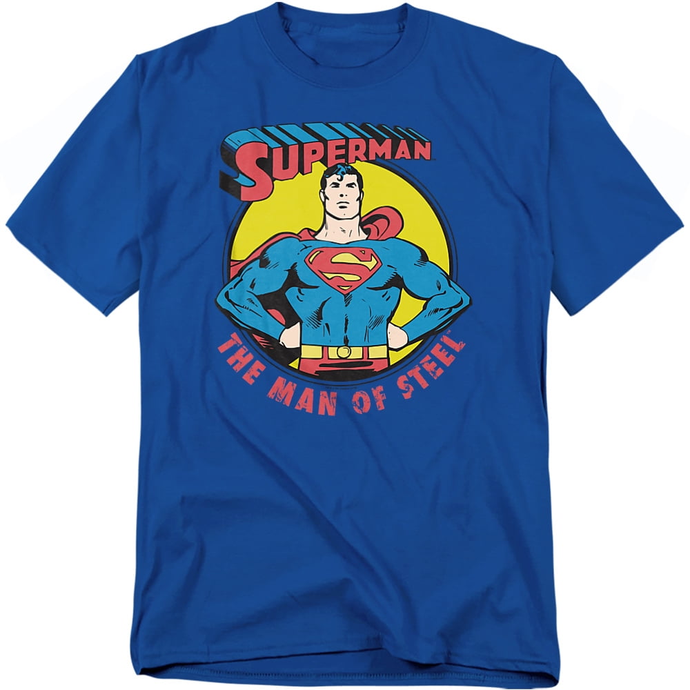 Superman T-Shirt The Man Of Steel Unisex Graphic Tee for Men & Women ...