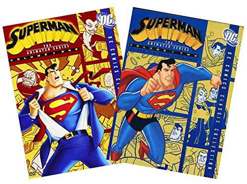 Superman: The Animated Series 2-Pack DVD Collection [DVD] - Walmart.com