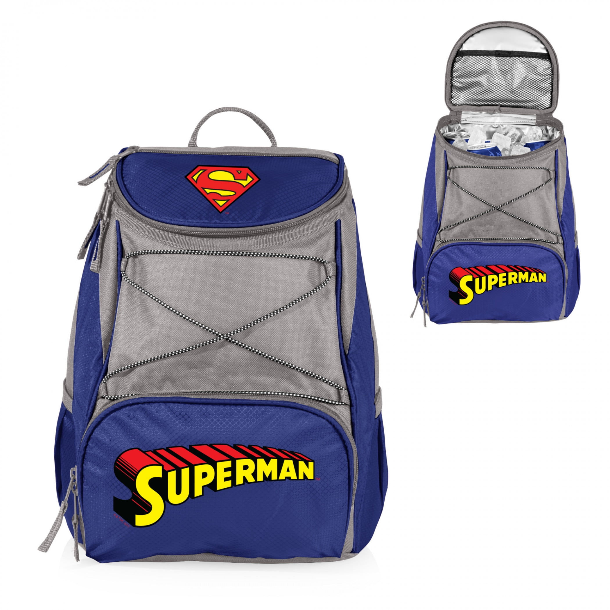 Superman Title Logo PTX Backpack Cooler - Walmart.com