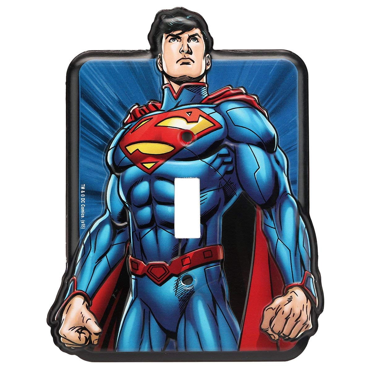 Superman Unmasked Metal Light Switch Plate - Walmart.com