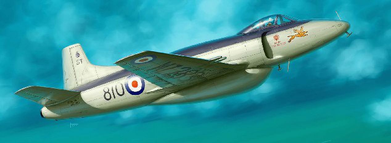 Supermarine Attacker FB.2 Fighter 1/48 Scale Plastic Model Kit ...
