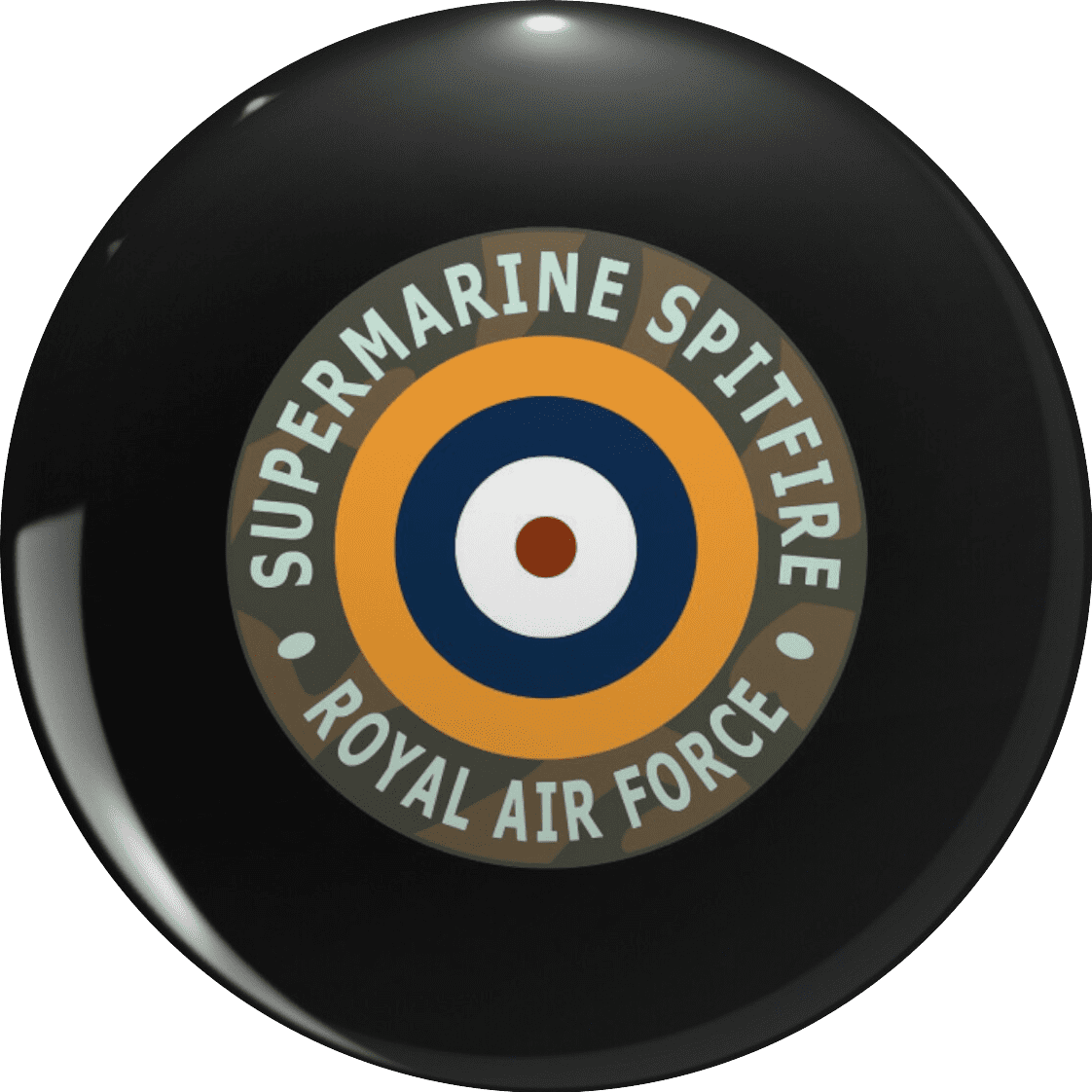 Supermarine Spitfire - Royal Air Force Pin Lapel Pin Brooch Steel Pins ...