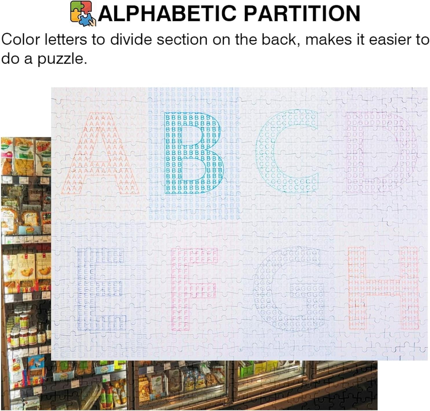 Supermarket Freezer Jigsaw Puzzle 500 Pieces, Intellectual ...