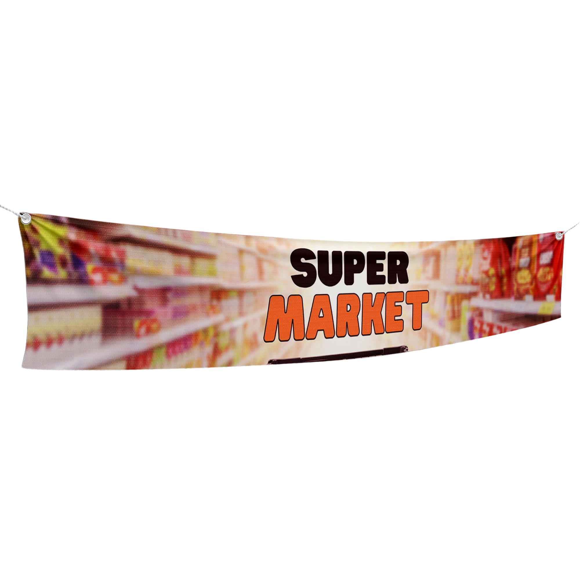 Supermarket Large Banners and Signs for Outdoor by DreamController ...