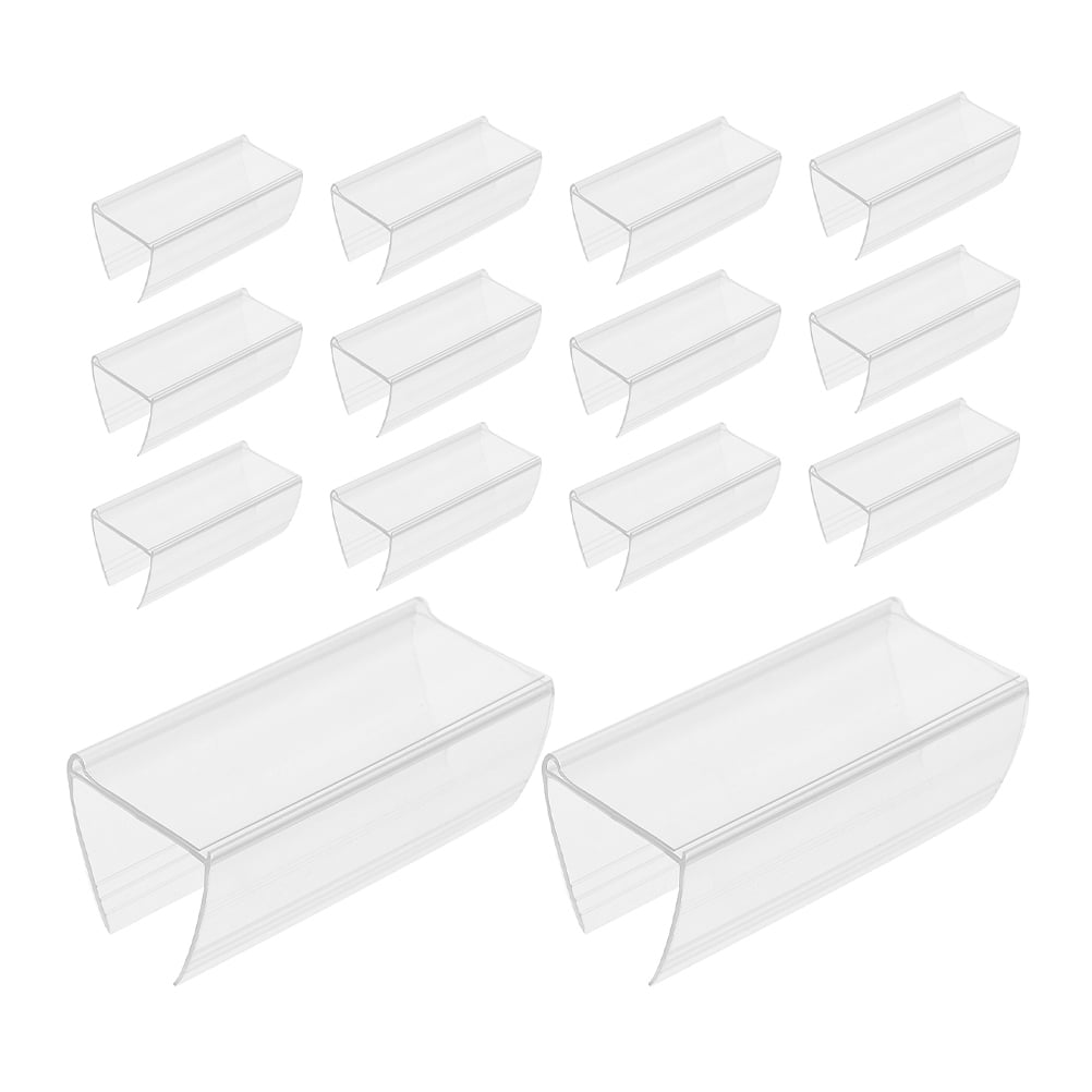 Supermarket Price Card Holder Shelf Label Holder Tag Show Rack Labels ...