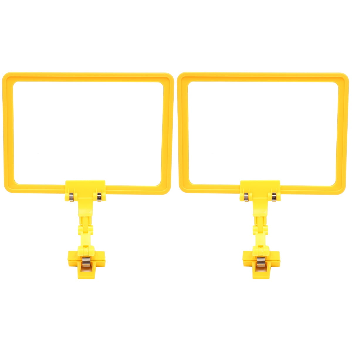 FENGGUIQU Portable Plastic Price Tag Holders 2Pcs for Retail Store Use ...