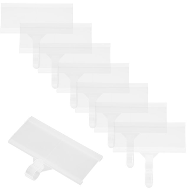 Supermarket Price Tag Wire Rack Shelf Plastic Tags for Labeling Labels ...