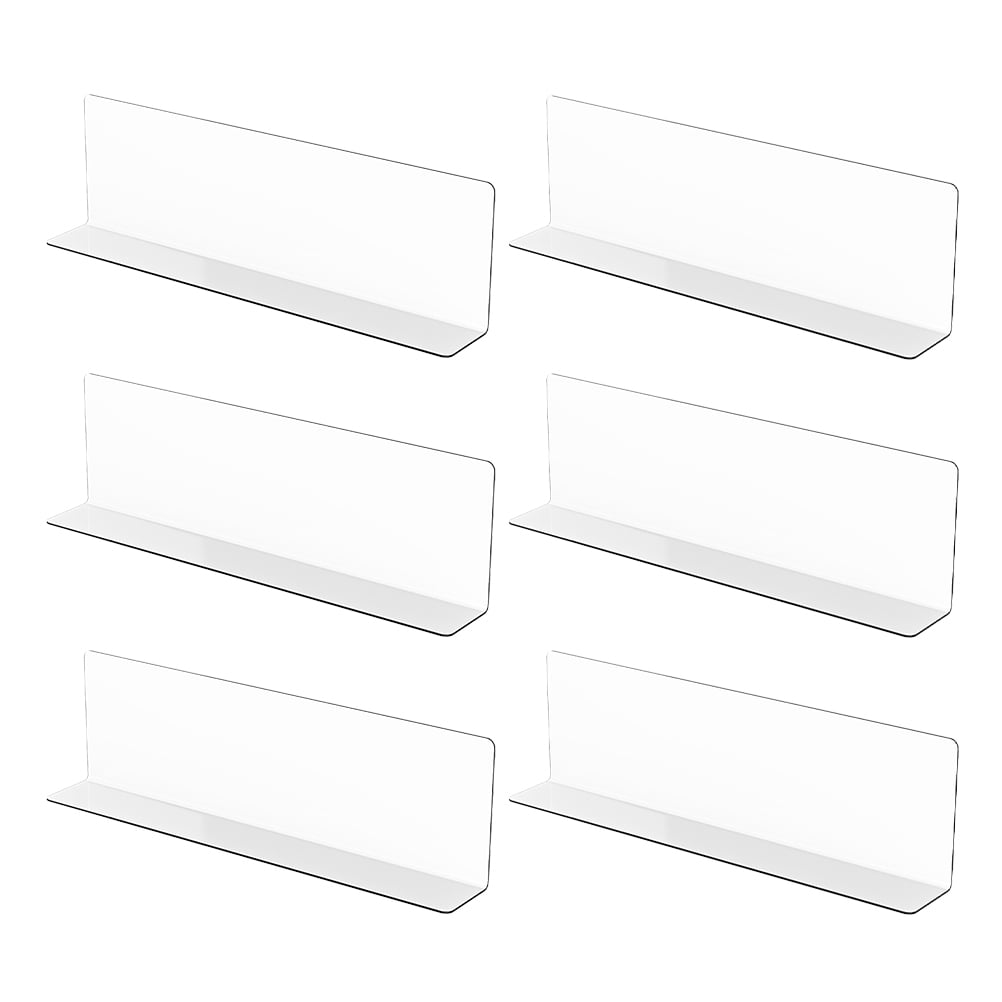 Supermarket Sorting Baffle Clear Shelves Bookshelf Spacer Nail-free ...