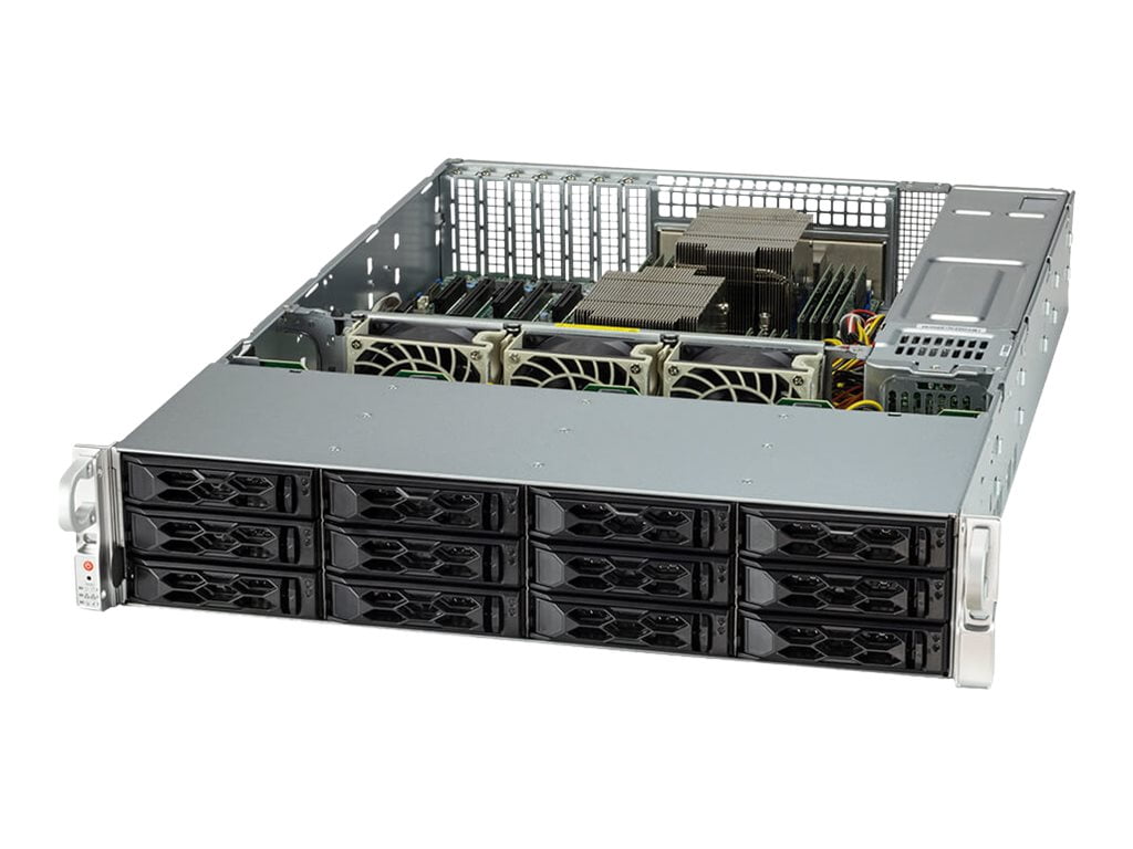 Supermicro A+ Server 2024S-TR - Server - rack-mountable 2U - 2-way - no ...