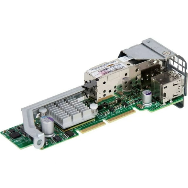 Supermicro AOC-CTG-I2S Dual-port 10 Gigabit Ethernet Adapter MicroLP 2 ...