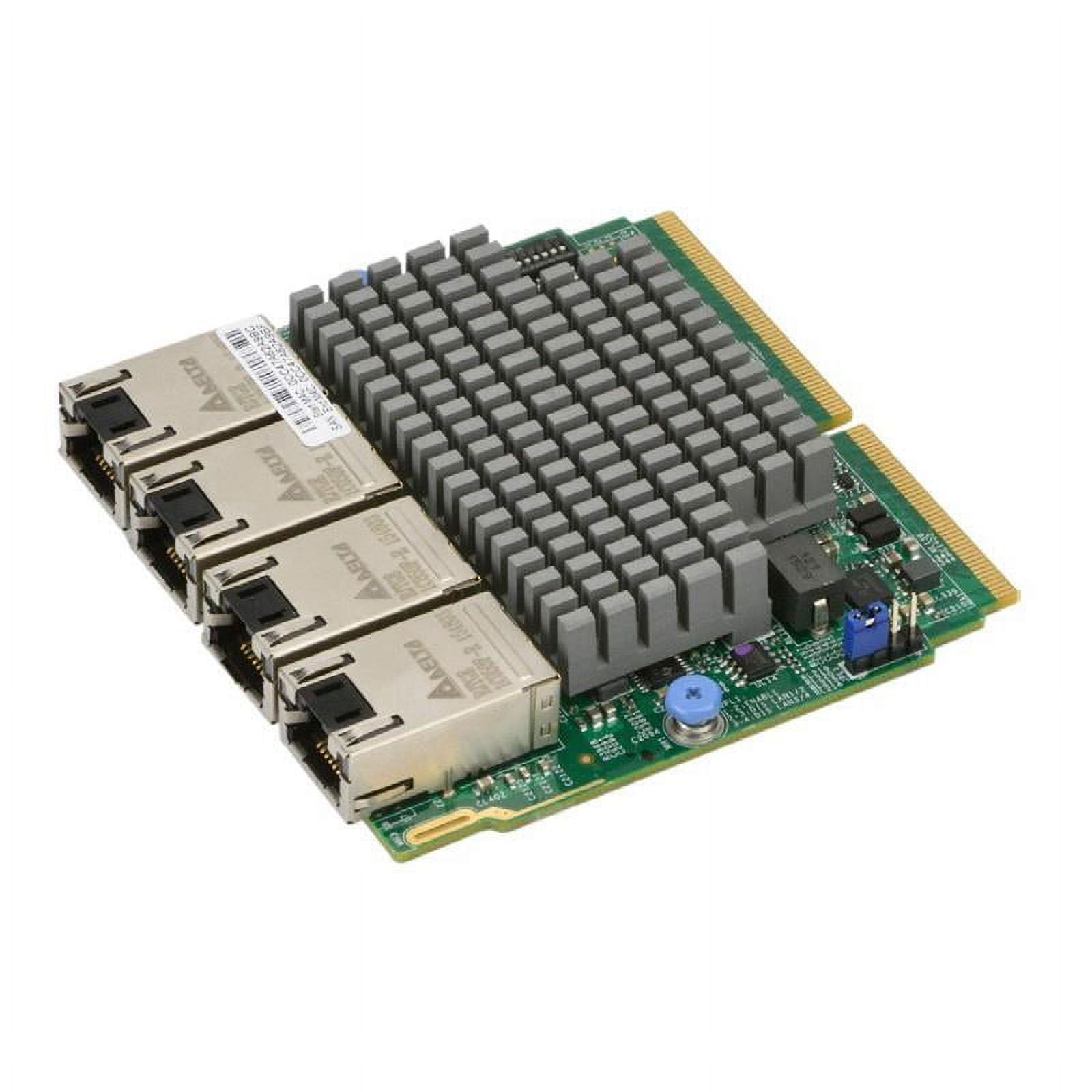 Supermicro AOC-MTG-I4TM SIOM 4-port 10GBase-T RJ45 Ethernet Adapter ...